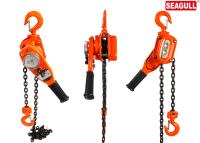 China Anti - Dust Manual Lift Tools Chain Lever Hoist 750kg Capacity Red / Customised for sale