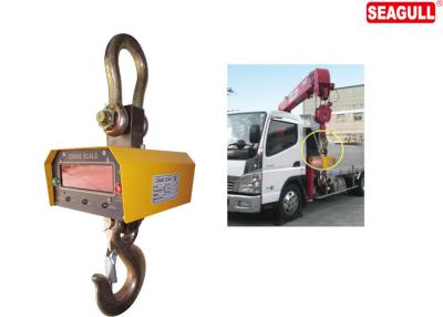 China LED Heavy Load Steel Hook Digital Crane Weighing Scale For Warehouse Capacity 30 Ton for sale