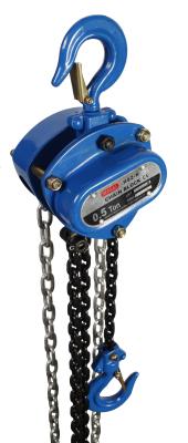 China HSZ-K hand chain block Hoist 1/2  ton chainpulley block lifting machine for sale
