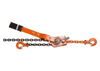 China Heavy Duty Steel Manual Cable Puller with Rubber Handle 1500kg T.L. and 1000kg S.W.L. for sale