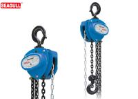 China Chorme Surface Manual Chain Block 1 Ton , Lift Height 3m - 18m for sale