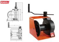 China 1 Ton Hand Lifting Winch With Brake / Handle Adjustment For Wharf for sale