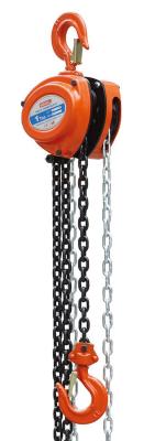 China 3m - 12m Red/Yellow/Blue/Green Manual Chain Block With 5.3kg Weight and 7.1 Chain Diameter for sale