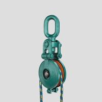 China Load Capacity Steel Sheave Block Pulley Smooth Finish Silver Color for Heavy Lifting for sale