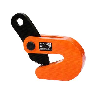 China Galvanized Steel Lifting Clamp 20KG Heavy Duty Safety Yellow/Blue/Red Clamp for sale