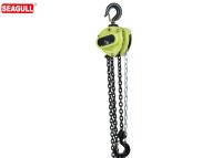 China Chorme Surface Manual 1 Ton Chain Block For Warehouse , Standard Lift 3m for sale