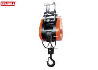 China 300kg Electric Chain Hoist / Wire Rope Hoist Standard Lift 29 Meter for sale