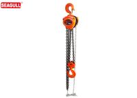China Open Frame Manual Chain Block Hoist , 3 Ton Chain Pulley Block for sale
