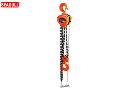 China Open Frame Manual Chain Block Hoist , 3 Ton Chain Pulley Block for sale
