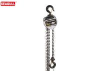 China Mini Long Lift Manual Chain Hoist 500kg With Forged & Heat Treatment for sale