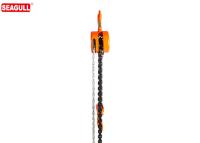 China Rated Capacity 3 Ton Manual Hoist Chain Pulley Block With Drop Forged Hooks for sale