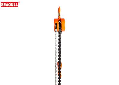 China Rated Capacity 3 Ton Manual Hoist Chain Pulley Block With Drop Forged Hooks for sale