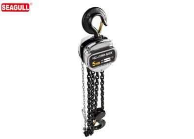 China Heavy Duty Long Lift Manual Chain Block Hand Chain Hoist 5 Ton With G80 Load Chain for sale
