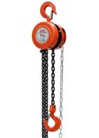 China 30 Ton Manual Chain Block Light - Weight Steel Body With Durable Powder Coat for sale