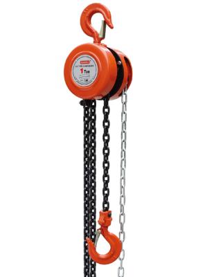 China 30 Ton Manual Chain Block Light - Weight Steel Body With Durable Powder Coat for sale