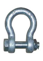 China Chromed Rigging Hardware150t d Shackles 3 / 16 Inch , 1 / 4 Inch , 5 / 16 Inch for sale