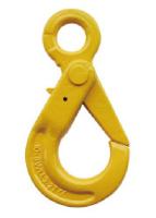 China Safety Assembly 8 Ton Eye Self Locking Hook For Chain European Type for sale