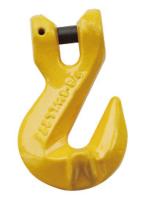 China Yellow Color Safety Rigging Hardware , 8t Forged Clevis Grab Hook SLR086-G80 for sale