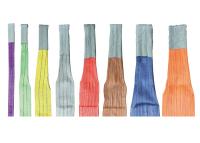 China High Strength Polyester Round Slings with various capacity for marine for sale
