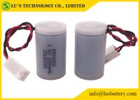 China batteries 1/2AA size ER14250 3.6 V 1200mah lisocl2 batteirs with plastic case For Metering for sale