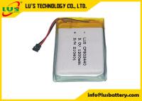 China CP502440 3.0V Primary Lithium Ultrathin Soft Battery 1200mah Lithium Pouch Cell for sale