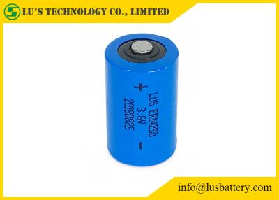 China Non Rechargeable ER14250 Lithium Battery 3.6 V 1/2 AA Size 1200mAh Lisocl2 Battery Pack for sale