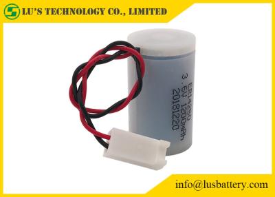 China 3.6v 1/2aa 1200mah Lithium Thionyl Chloride Battery Er14250 for sale