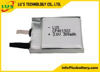 China Disposable Square Lithium Manganese Dioxide Battery CP401922 For Smoke Alarm for sale