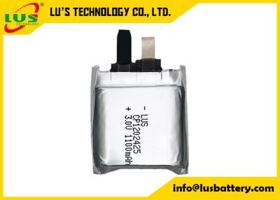 China Thin Cell Lithium Manganese Battery CP1202425 Identification Card Battery 3v 1100mah for sale