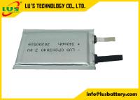 China CP203040 Thin Lithium Battery 3.0v 340mah For Trackable Smart Label for sale