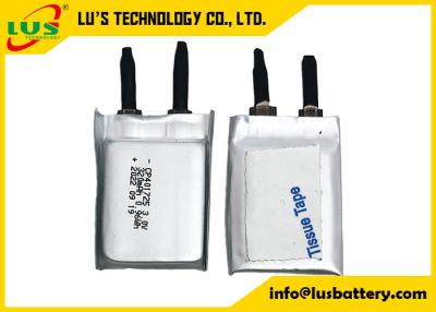 China 3.0V Thin Flexible Battery CP401725 320mah Ultra Slim Batteires For Smart Cards for sale