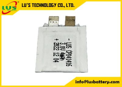 China CP041416 Paper Thin Battery 3.0V 4mah Replacement For Button Cell for sale