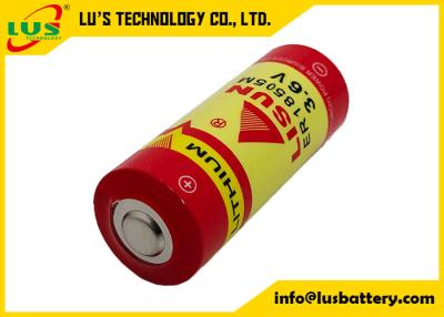 China Customized ER18505M Battery Spiral A Size 3.6V 3.6Ah Primary Li SOCI2 Battery for sale