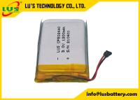 China CP502440 3.0V Primary Lithium Battery Ultrathin Soft 1200mah CP502440 Lithium Pouch Cell for sale