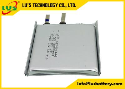 China Soft Pack Lithium Ultra Slim Battery For Alarm System CP604446 CP604445 for sale