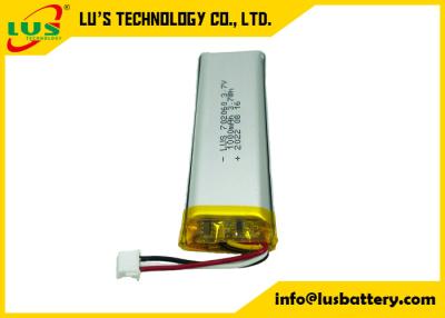China LP602060 polymer Rechargeable Li Ion Batteries 3.58wh 3.7v 970mah for sale