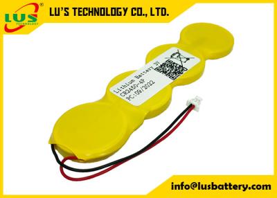 China CR2450 4P Lithium Coin Battery Replacement Bulk Packaged 3V 2400mah for sale