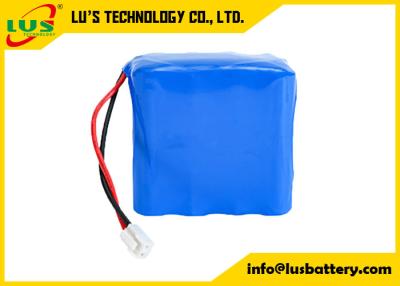 China 4S2P 14.8V 6000mAh 18650 Li Ion Battery Pack 4S2P 3C Lithium Battery for sale