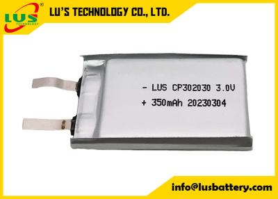 China CP302030 Thin LiMnO2 Battery Replacement 3v Lithium Ion Cell for sale