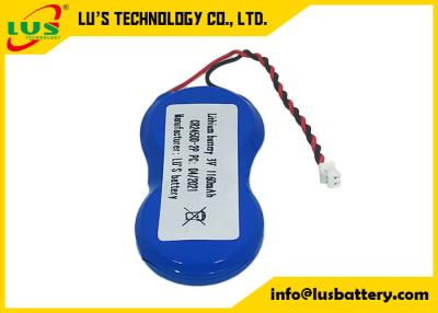 China Metal Lithium Manganese Dioxide Battery 3v 1200mah CR2450 Coin Cell for sale