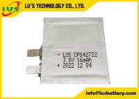 China Smart Cards Li MnO2 Ultra Slim Battery 042922 Flat Lithium Batteries for sale