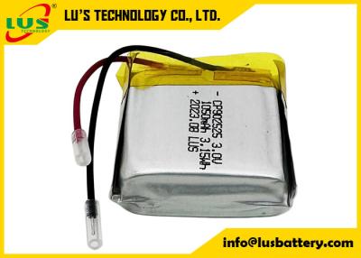 China Flexible Battery 3.0V Lithium Ion Battery For Digital Devices CP902525 CP902222 CP903030 for sale