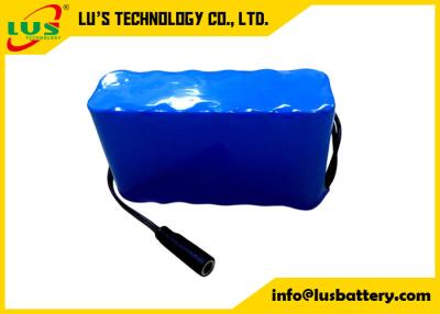 China Lithium Battery 12v 9600mAh 3S3P 18650 Lithium Ion Battery Pack Portable Rechargeable DC Connector for sale