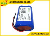China 1S2P Li Ion Rechargeable Battery Pack ICR18650 INR18650 Li-Ion Battery 3.7v 3.6V 6700mah Lithium Battery Pack for sale