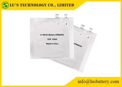 China CP064243 Ultra Thin Battery 3.0v 135mah Soft Shape Flexible Package lithium battery for sale