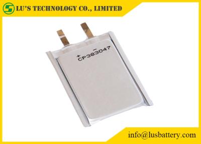 China CP383047 3.0V flat Lithium Batteries for tracking system for sale