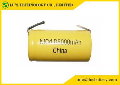 China High Capacity Nickel Cadmium Battery Size D 5000mah Rechargeable Battery for sale