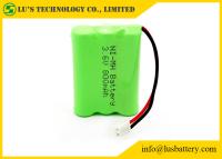China Long Service Life 3.6 V NIMH Battery Pack 3.6 Volt 800mah Phone Battery for sale