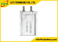 China Cp123040 Ultra Thin Primary Lithium Battery 3.0 Volt 210mAh Li-Mno2 battery customization for sale