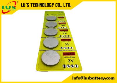 China CR2430 Lithium Coin Button Cell battery 280mah replacement fits CR2430 L20 3-Volt Battery for sale